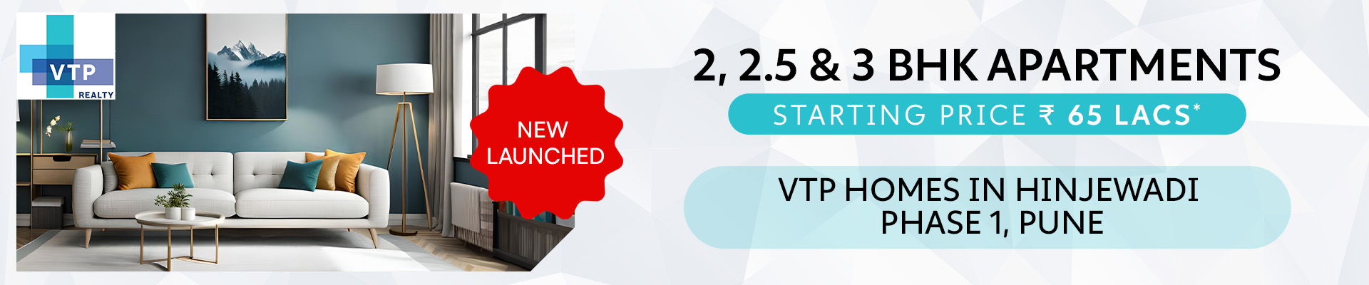 VTP EARTH ONE At Mahalunge, West Pune, 2,3 & 4 Bedroom Residences